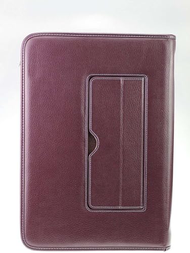 Broonel - Contour Series - Purple Heavy Duty Leather Protective Case - Compatible with Dynabook Portégé X40L-K 14" Laptop