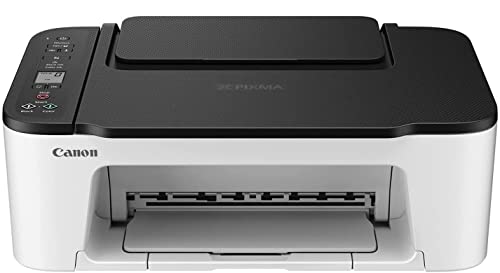 Canon PIXMA TS Series Wireless All-in-One Color Inkjet Printer, Black - Print, Scan, Copy for Home Office - 1.5 Segment LCD Display, 4800 x 1200 dpi, USB and WiFi Connection - BROAG Printer_Cable