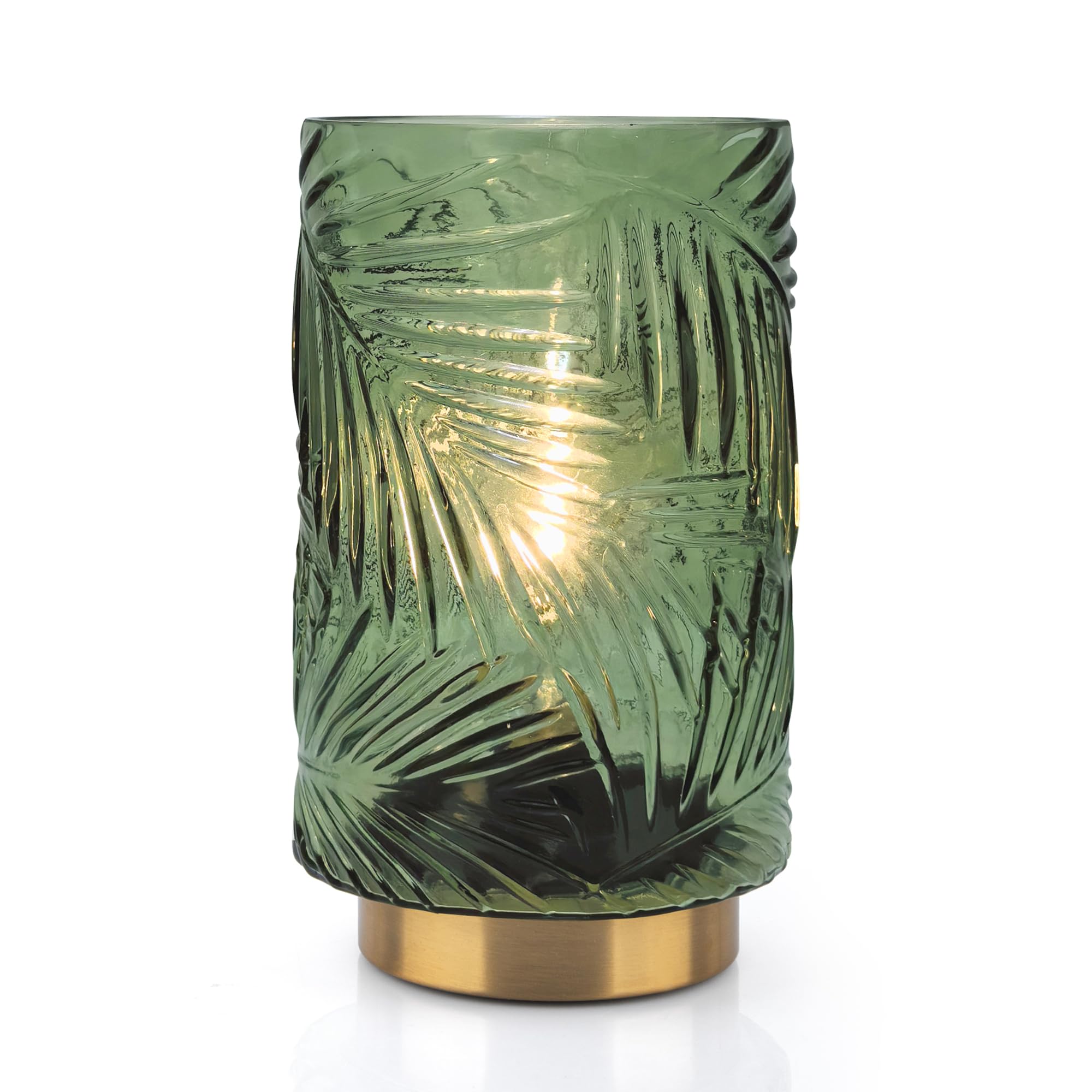 Battery Operated Table Lamps Cordless Floral Battery Powered Table Lamp,Cordless Lamps for Tables,Glass Table Lamp,Cordless Table Lamp with Timer,LED Nightlight,Decorative Lights for Home Decor