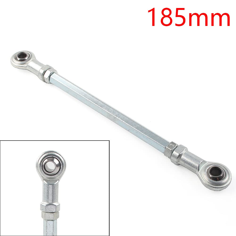 DAMAI 185mm Steering Tie Rod kit Ball Joint M8 Ball Joiner Bolt Tie Rod for 50cc 70cc 90cc 110cc 125cc 200cc 250cc Quad Dirt Bike ATV Go Kart