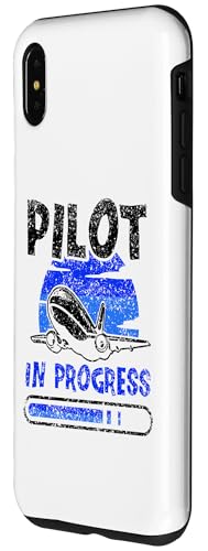iPhone XS Max Pilot In Progress Airplane Aviator Aviation Case