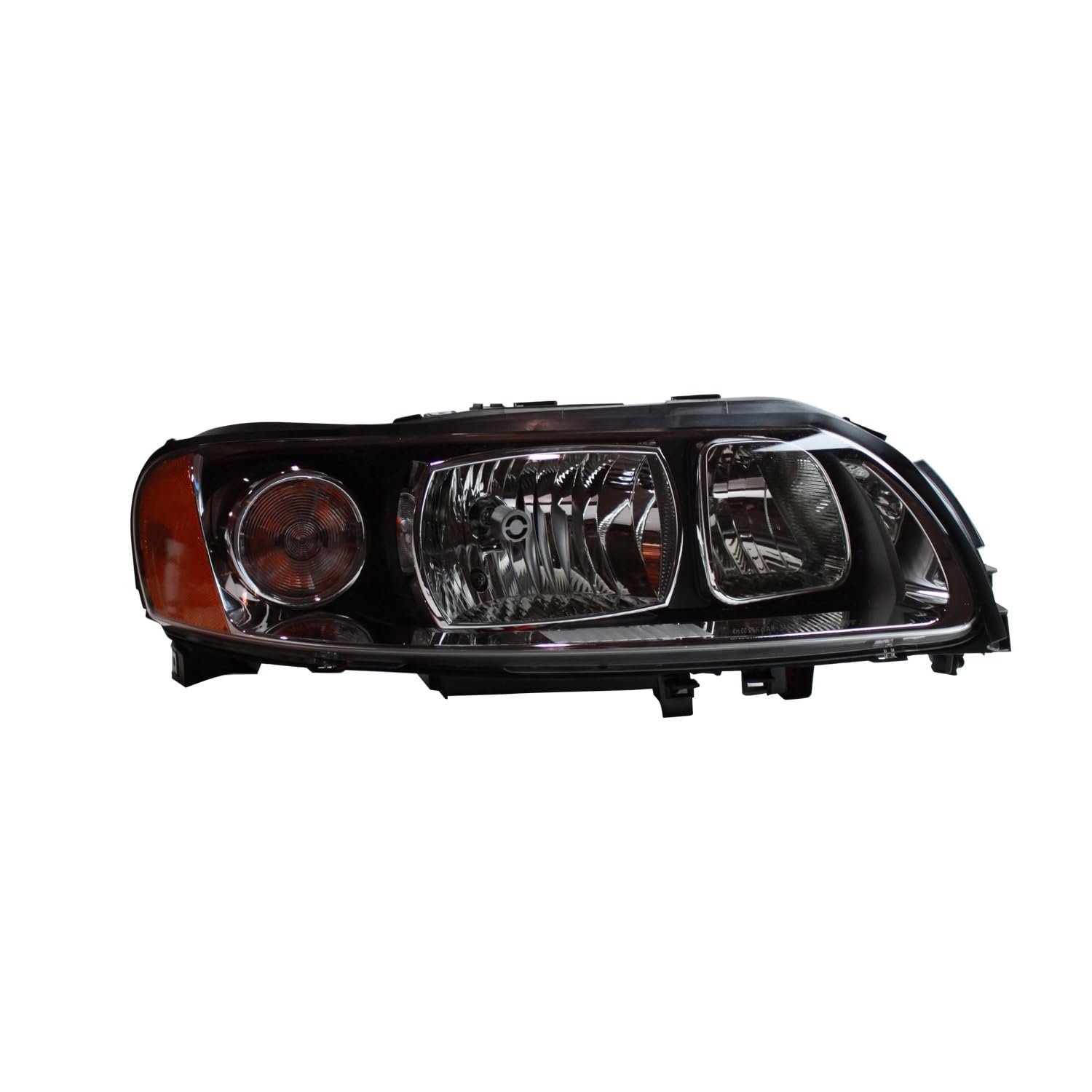HEADLIGHTSDEPOT Right Passenger Side Halogen Headlight Compatible With Volvo S60 2005-2009 CAPA Certified
