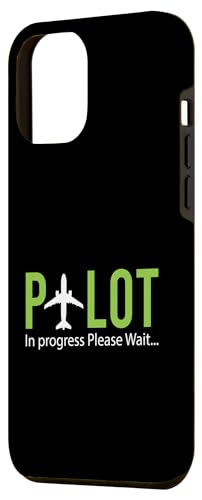 iPhone 12 Pro Max Pilot In Progress Airplane Aircraft Aviation Pilot Case