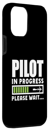 iPhone 12 Pro Max Pilot In Progress Airplane Aircraft Aviation Pilot Case