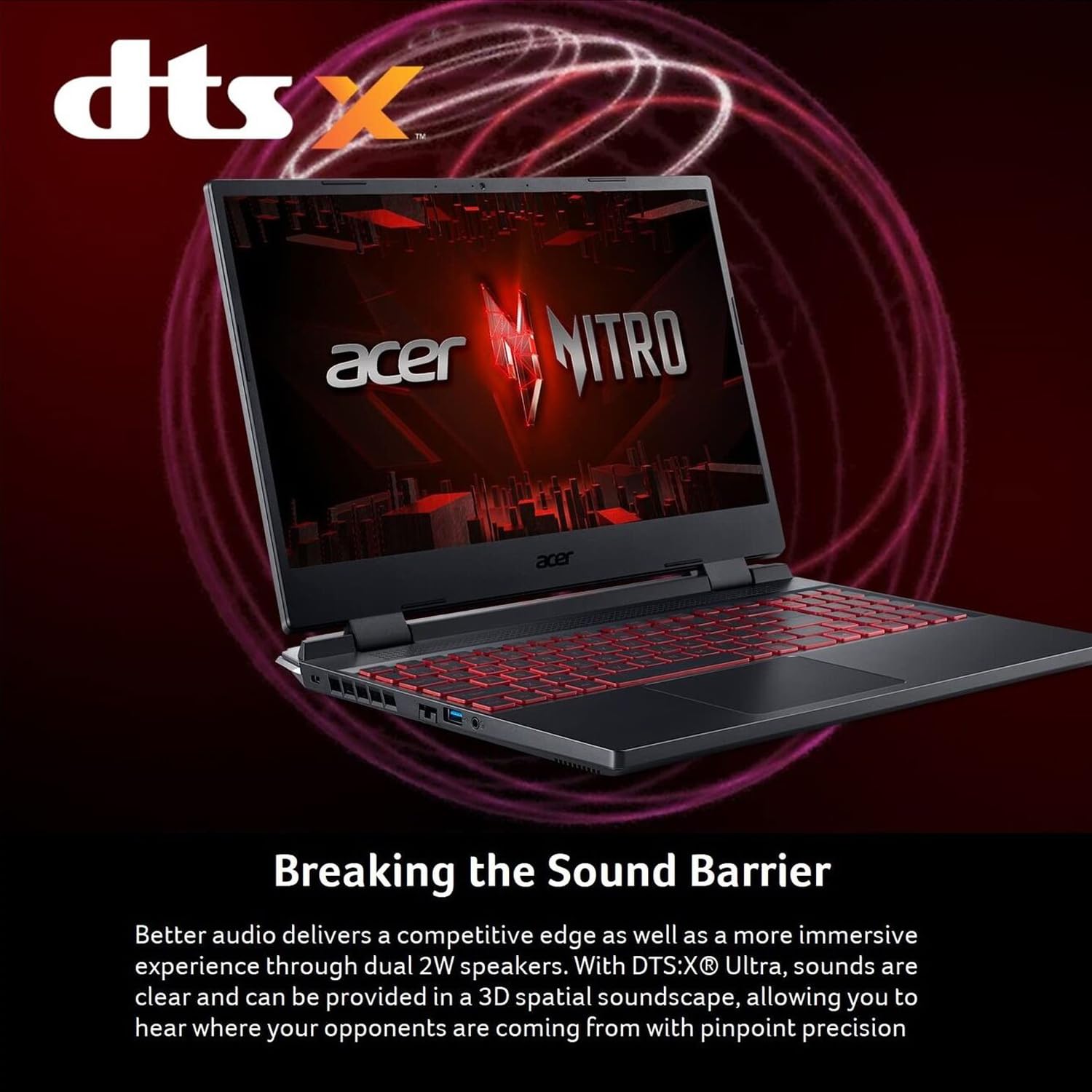 acer Nitro 5 Gaming Laptop, 15.6" FHD IPS 144Hz Display, 12th Gen Intel 12-Core i5-12500H, GeForce RTX 3050, 32GB RAM, 1TB PCIe SSD, Thunderbolt 4, Backlit Keyboard, WiFi6, PDG HDMI Cable, Win 11 Pro