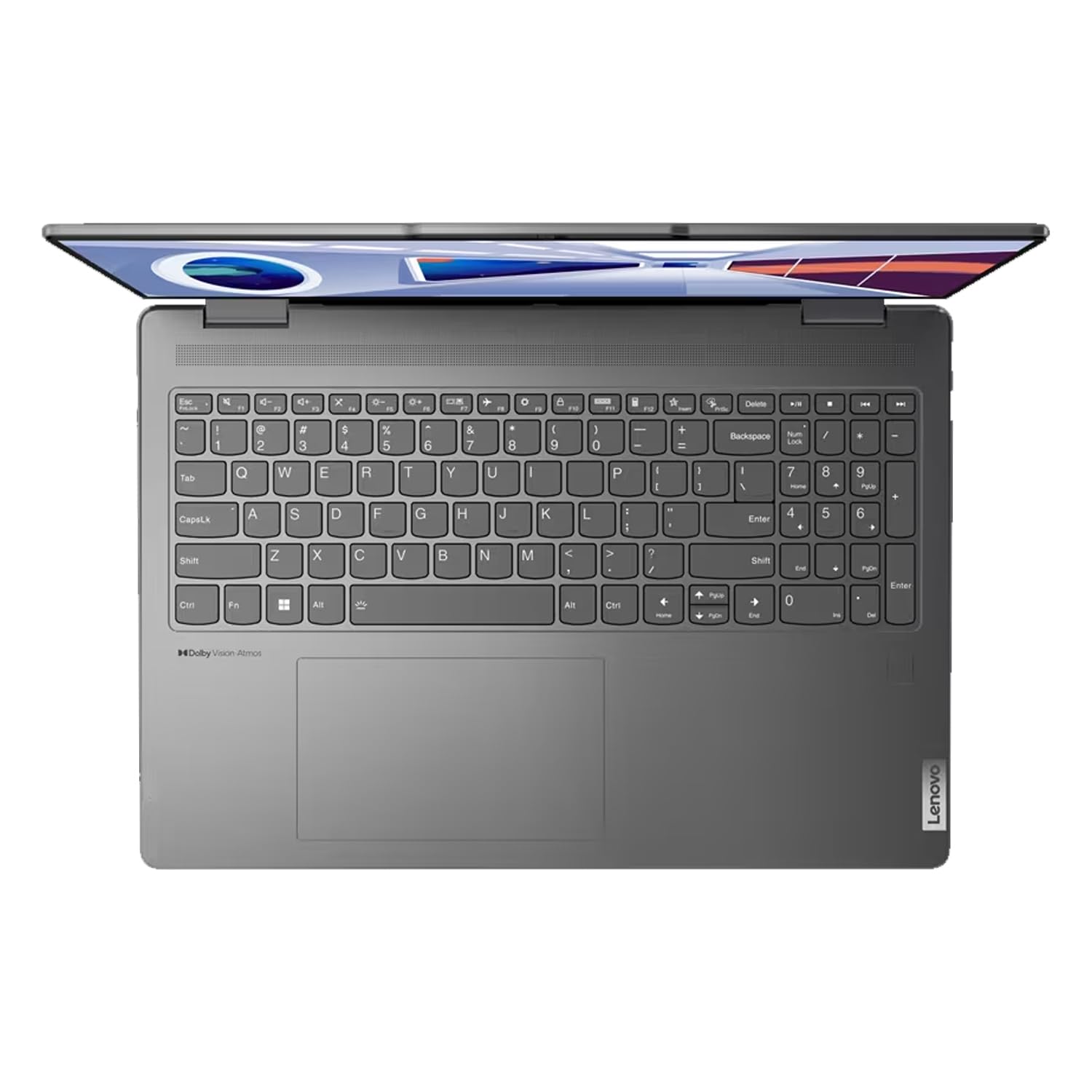 Lenovo Yoga 7 16" WUXGA IPS Touchscreen Laptop Touch Core i5-1335U 8GB LPDDR5 RAM 512GB SSD PCIe NVMe Backlit Keyboard Wi-Fi 6E Numeric Keypad Storm Grey Windows 11 Home (Renewed)