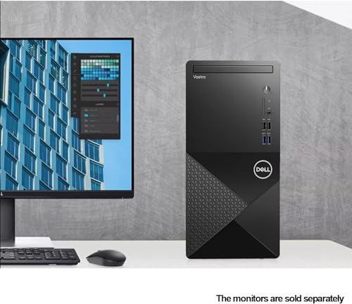 Dell Vostro 3000 Series 3910 Business Desktop | Intel Core i7-12700 | 32GB RAM | 1TB SSD | HDMI | DP | Wired Keyboard&Mouse | Wi-Fi 6 | Windows 11 Pro