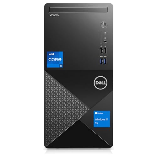 Dell Vostro 3000 Series 3910 Business Desktop | Intel Core i7-12700 | 32GB RAM | 1TB SSD | HDMI | DP | Wired Keyboard&Mouse | Wi-Fi 6 | Windows 11 Pro