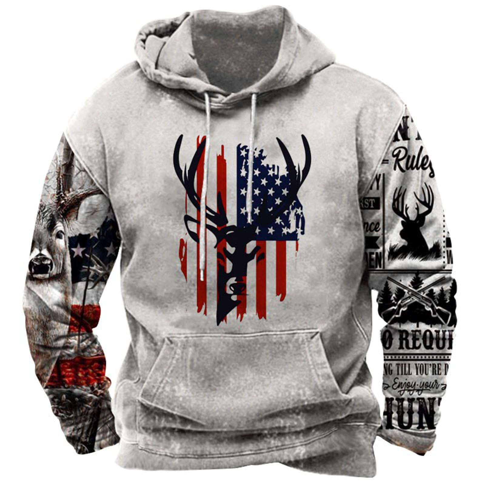 Muscularfit Mens Hoodies Pullover Lightweight Western Aztec Ethnic Hooded Sweatshrits Casual Slim Ethnic Print Graphic Hoodie