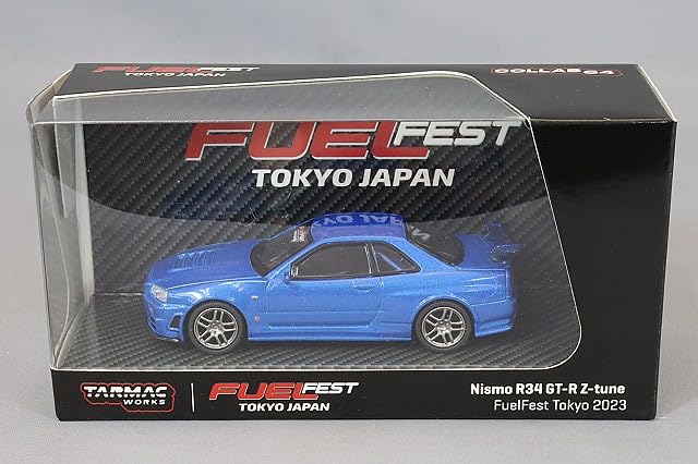 Tarmac x Schuko 1/64 Nissan Skyline GT-R (R34) Z-tune 2023 FuelFest Tokyo