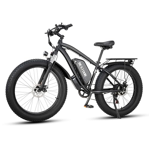JOYWAY Electric Bike for Adults, 1500W Peak Power Electric Mountain Bike 4" Fat Tire 32MPH 48V 20.8Ah Removable Battery Ebike 26"x4.0" Fat Tire ebikes for Adults, Electric Fat Tire Bike (48V 18.2AH)
