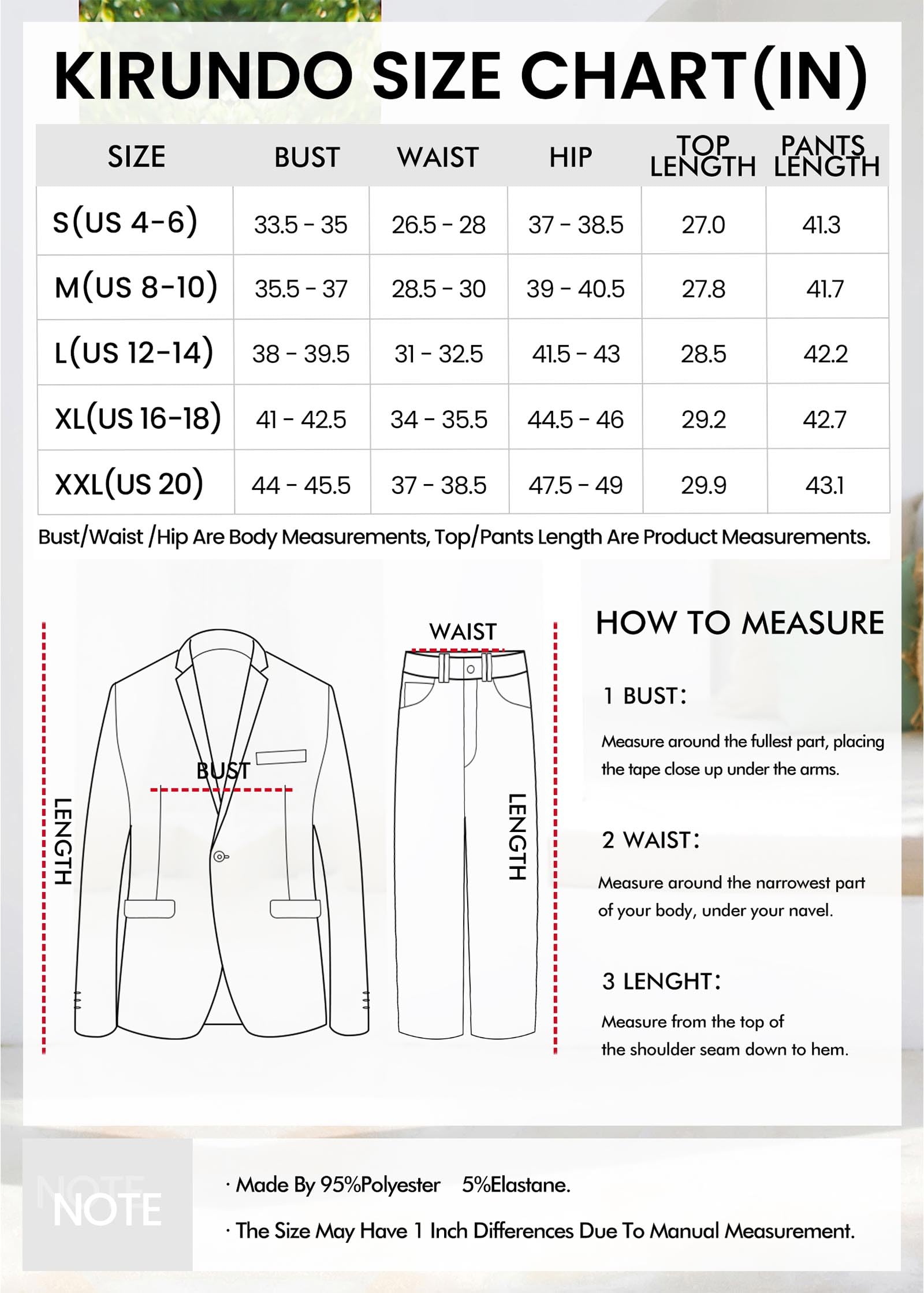 KIRUNDO Women's 2025 Spring Fall 2 Piece Blazer Set Casual Loose Long Blazer Jackets and Dressy Wide Leg Pant Suits Pockets Black