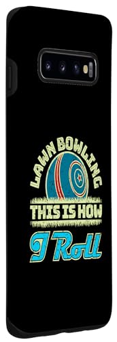 Galaxy S10 Funny Lawn Bowling Bowls Men Women Case