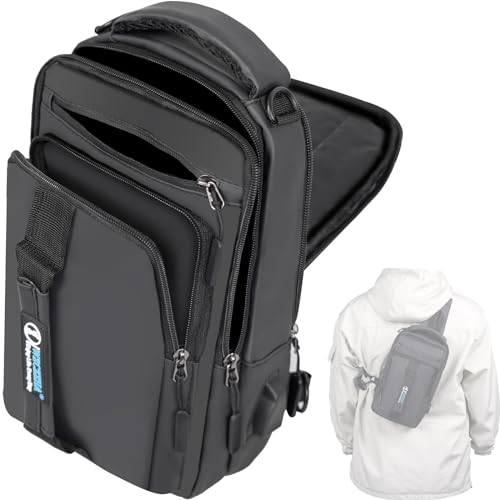 WZCZZHA Sling Bag for Men Crossbody