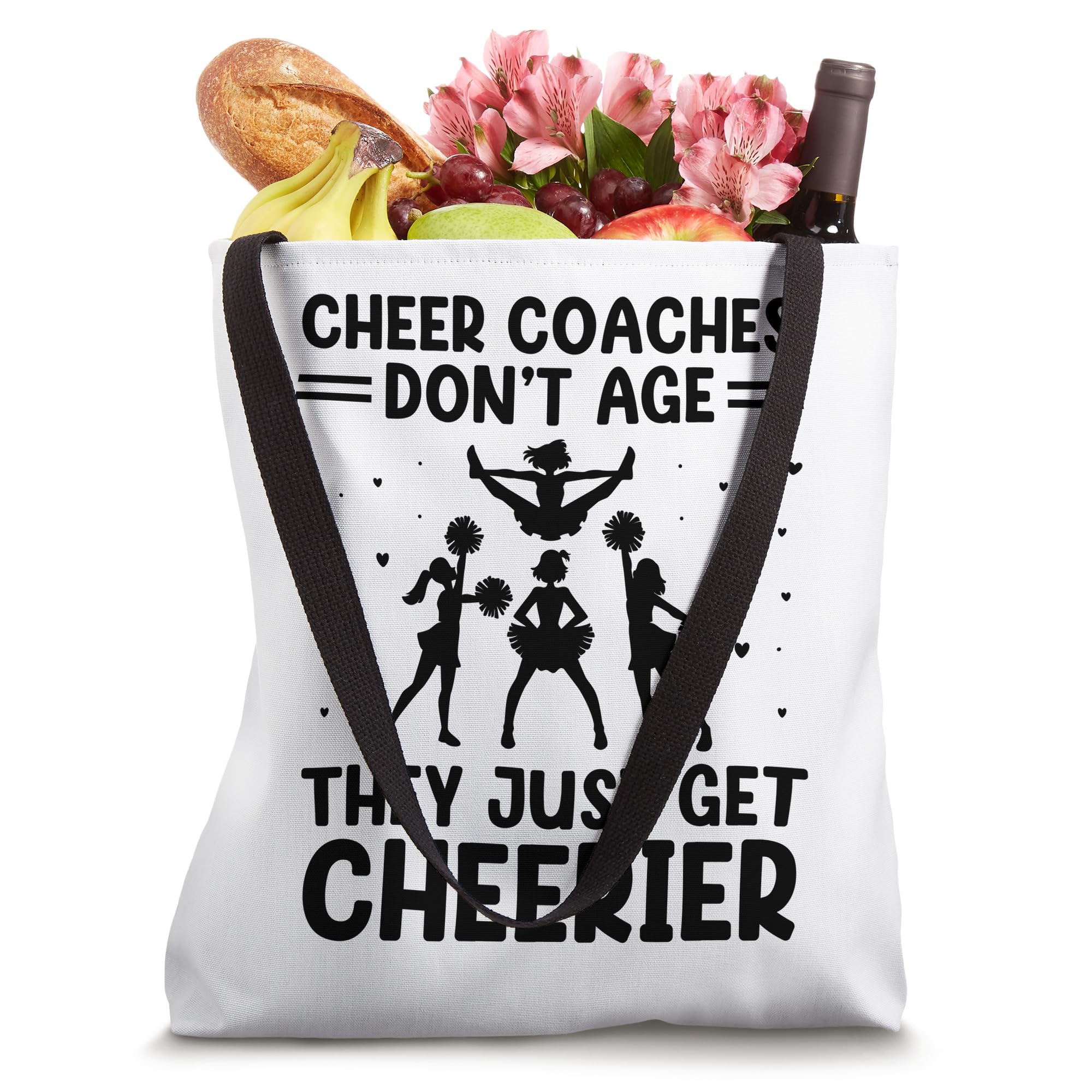 Cheerleading Coach Cheer Coach Cheerleader Cheer Training Tote Bag