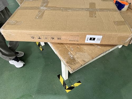 VEVOR 28.5"-44.2" Gas-Spring Height Adjustable Sit-Stand Desk 360° Swivel Wheels (2 Lockable) Portable Rolling Laptop Table Computer Cart for Home Office School, 44LBS Loading, 29.1 x 18.9 inch, White