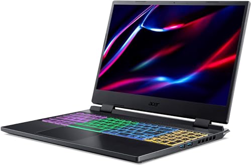 acer Nitro 5 Gaming Laptop -15.6" QHD IPS 165Hz Display, AMD Ryzen 7 6800H Processor, NVIDIA GeForce RTX 3070 Ti, 64GB DDR5 RAM, 2TB SSD, Wi-Fi 6E, Backlit Keyboard, Windows 11 Home