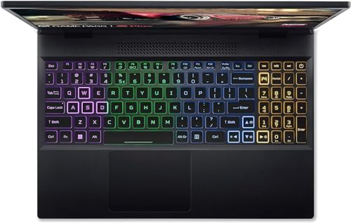 acer Nitro 5 Gaming Laptop -15.6" QHD IPS 165Hz Display, AMD Ryzen 7 6800H Processor, NVIDIA GeForce RTX 3070 Ti, 64GB DDR5 RAM, 2TB SSD, Wi-Fi 6E, Backlit Keyboard, Windows 11 Home