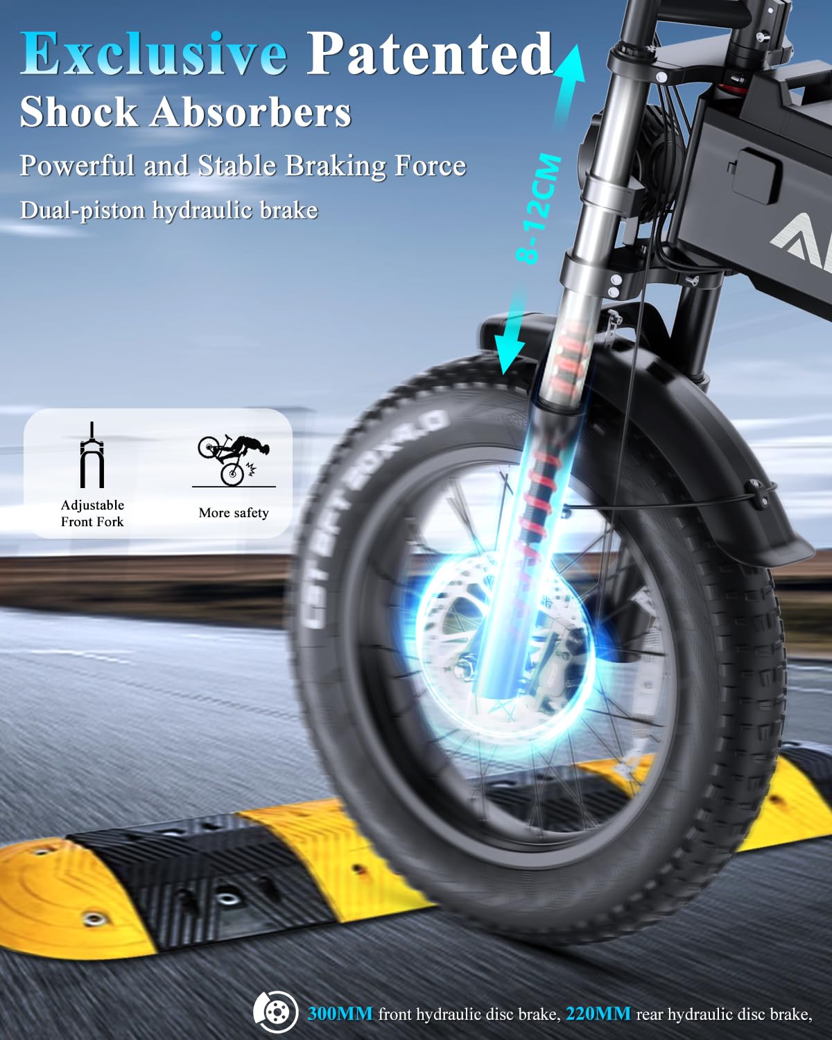 ANIIOKI eBike,A8 PRO MAX Electric Bike,48/52V 60Ah Electric Commuting Bike,200Miles Long Range, Peak 1400/1600W Power Ebike, Electric Bicycle for Adults