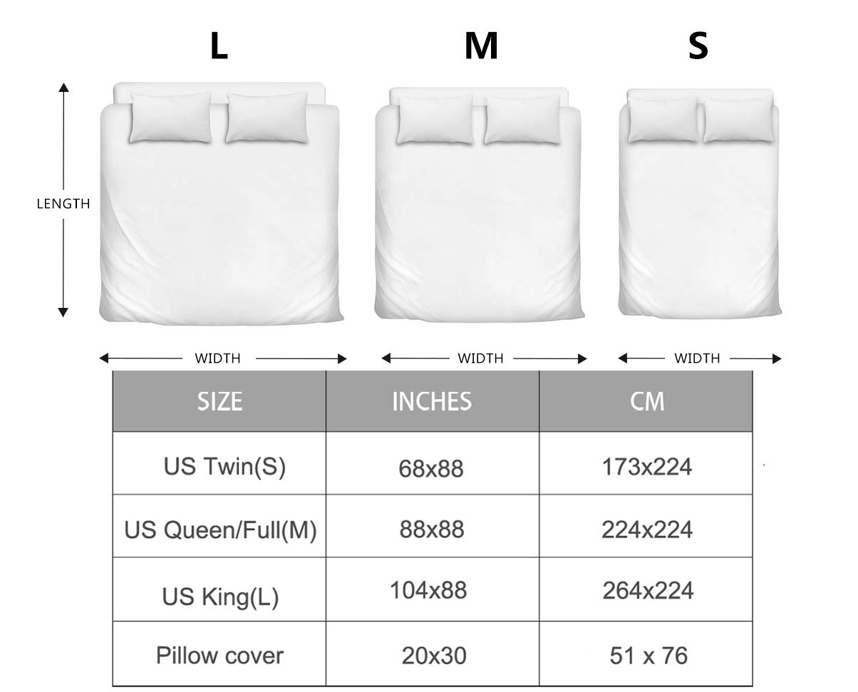 Xhuibop Halloween Haunted Mansion Bed Sheets for Teens Girls Bedroom Decor Comforter Covers Full Size Microfiber Duvet Cover with Zipper Closure Bed Sheets Soft Pillow Case