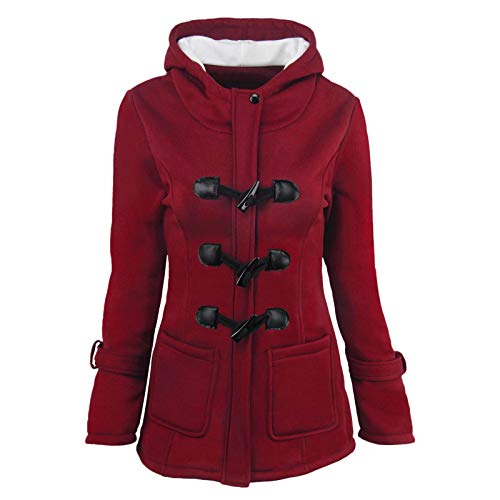 JEGULV Womens Winter Coats 2025 Casual Plus Size Fleece Lined Jackets with Hooded Trendy Warm Thicken Sherpa Outerwear