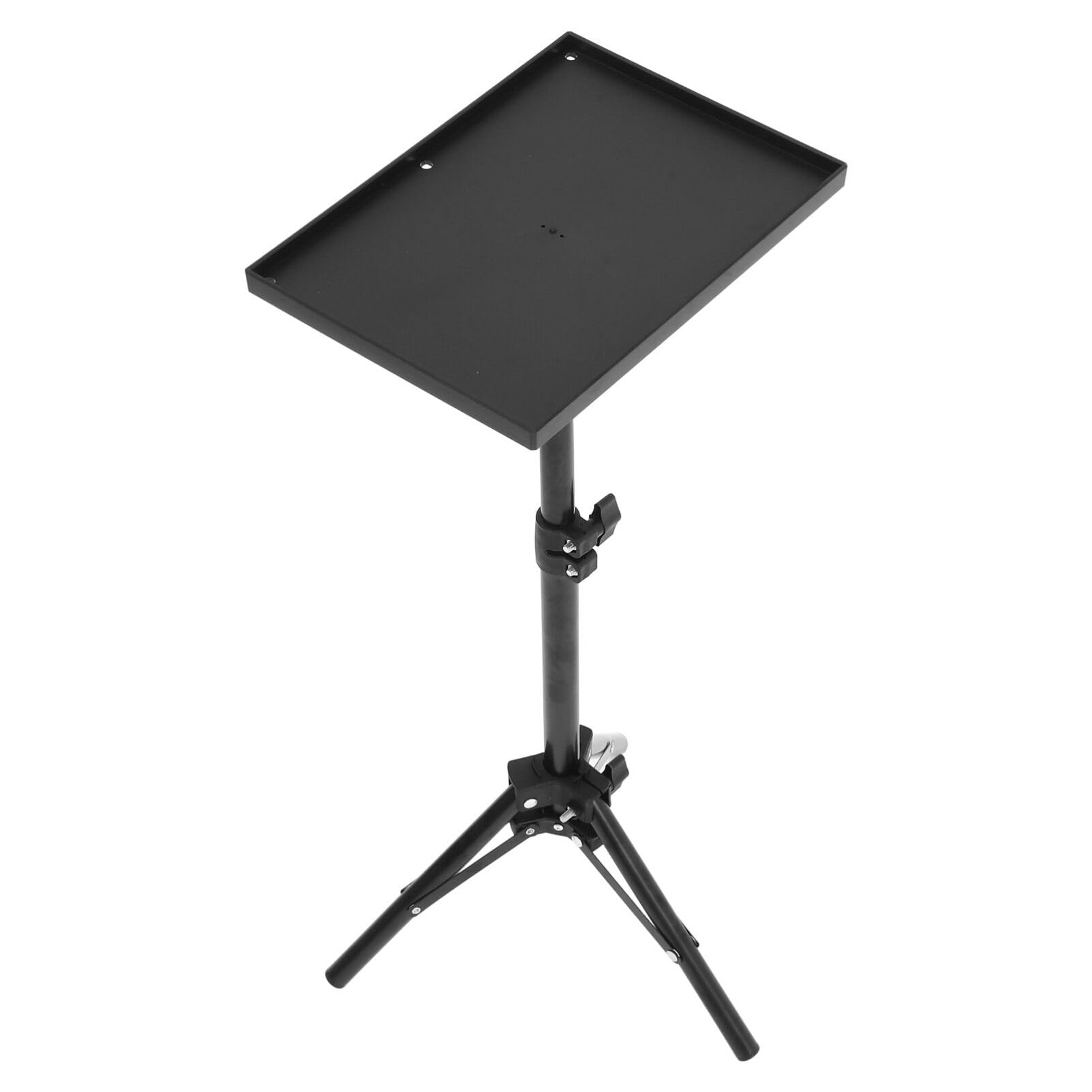Gatuida Projector Stand Tripod, Portable Tripod Stand Projector Tripod for Outdoor Office Home Stage Studio Podium Computer DJ Racks, 14QDF1567QG00I