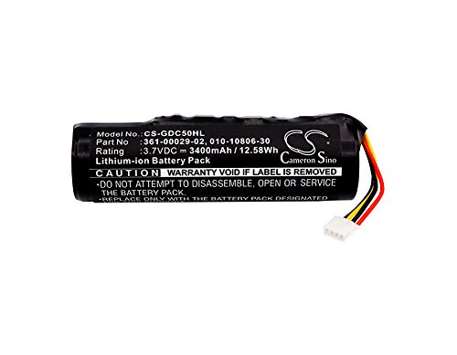 FYIOGXG Replacement Battery for Garmin Alpha, Alpha 100, TT 10 Dog Tracking, TT 10 Training Device, TT10, TT10 Dog Device, TT10 GPS Dog Tracking Collar, TT15, TT15 GPS Dog Tracking Collar 3400mAh