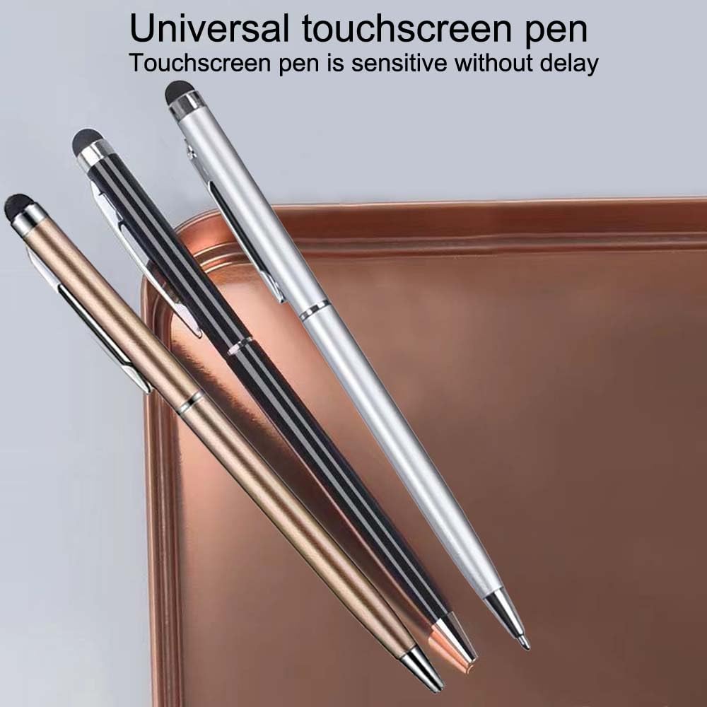 Capacitive Stylus Pens for Touch Screens-2 in 1 Stylists Pens,Universal Touch Screens Stylus Pen for iPad iPhone Tablets Samsung Galaxy All Universal Touch Screen Devices(3 Pack)