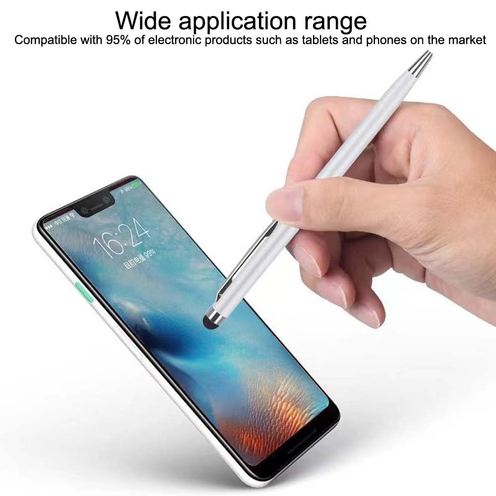 Capacitive Stylus Pens for Touch Screens-2 in 1 Stylists Pens,Universal Touch Screens Stylus Pen for iPad iPhone Tablets Samsung Galaxy All Universal Touch Screen Devices(3 Pack)
