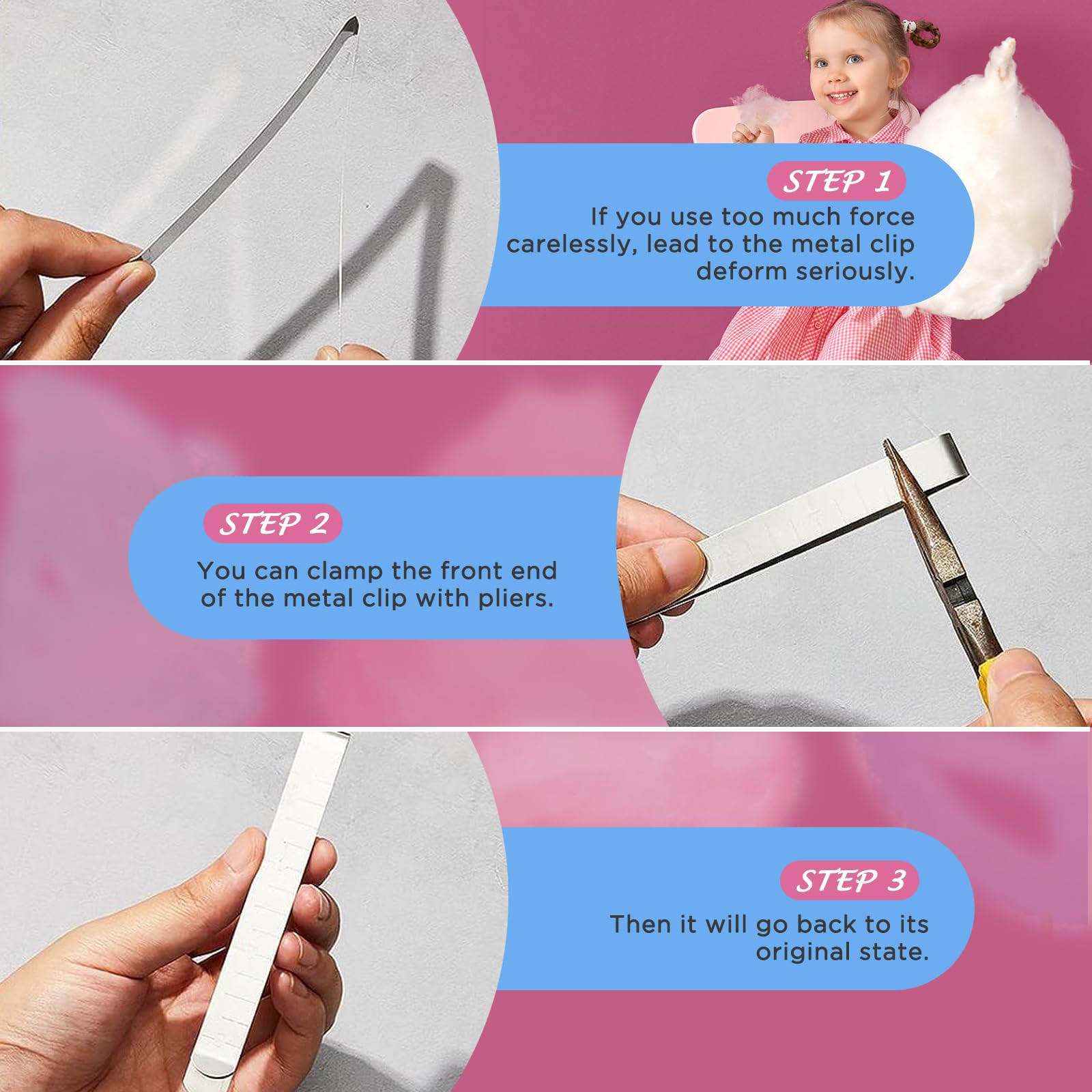 LIANQIAN Sets Cotton Candy Machine Mesh and Clip Stabilizer Kit for Candy Floss Maker Machine