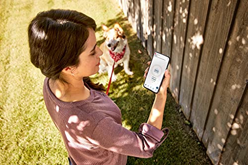 Craftsman 1/2 HP Smart myQ Smartphone Controlled-Belt Drive, Wireless Keypad Included, Model CMXEOCG572, Red Garage Door Opener
