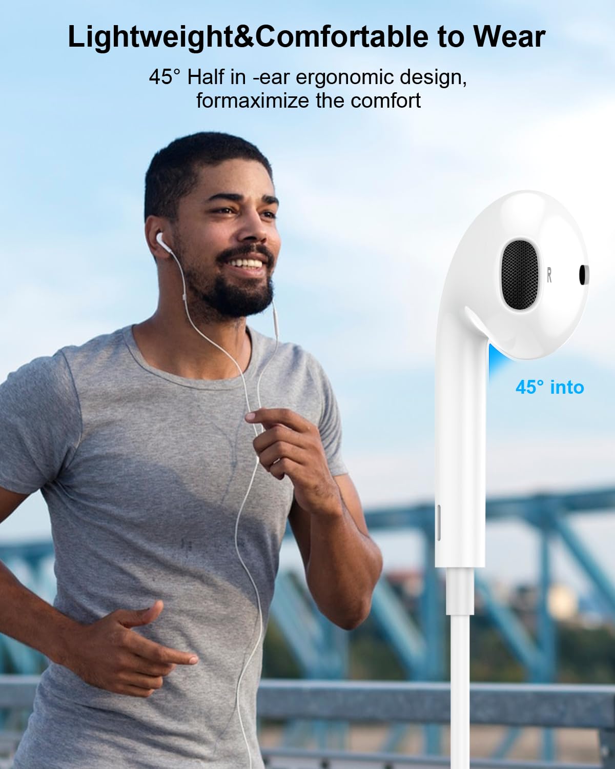 2 Pack-Type C Headphones Earbuds,USB C Earbuds Wired Earphones【Microphone & Remote Control】Bass Stereo Noise Canceling in-Ear Headphones for iPad Pro,Galaxy S23/S22/S21/S20/Ultra,Google Pixel 7/6/6a/5