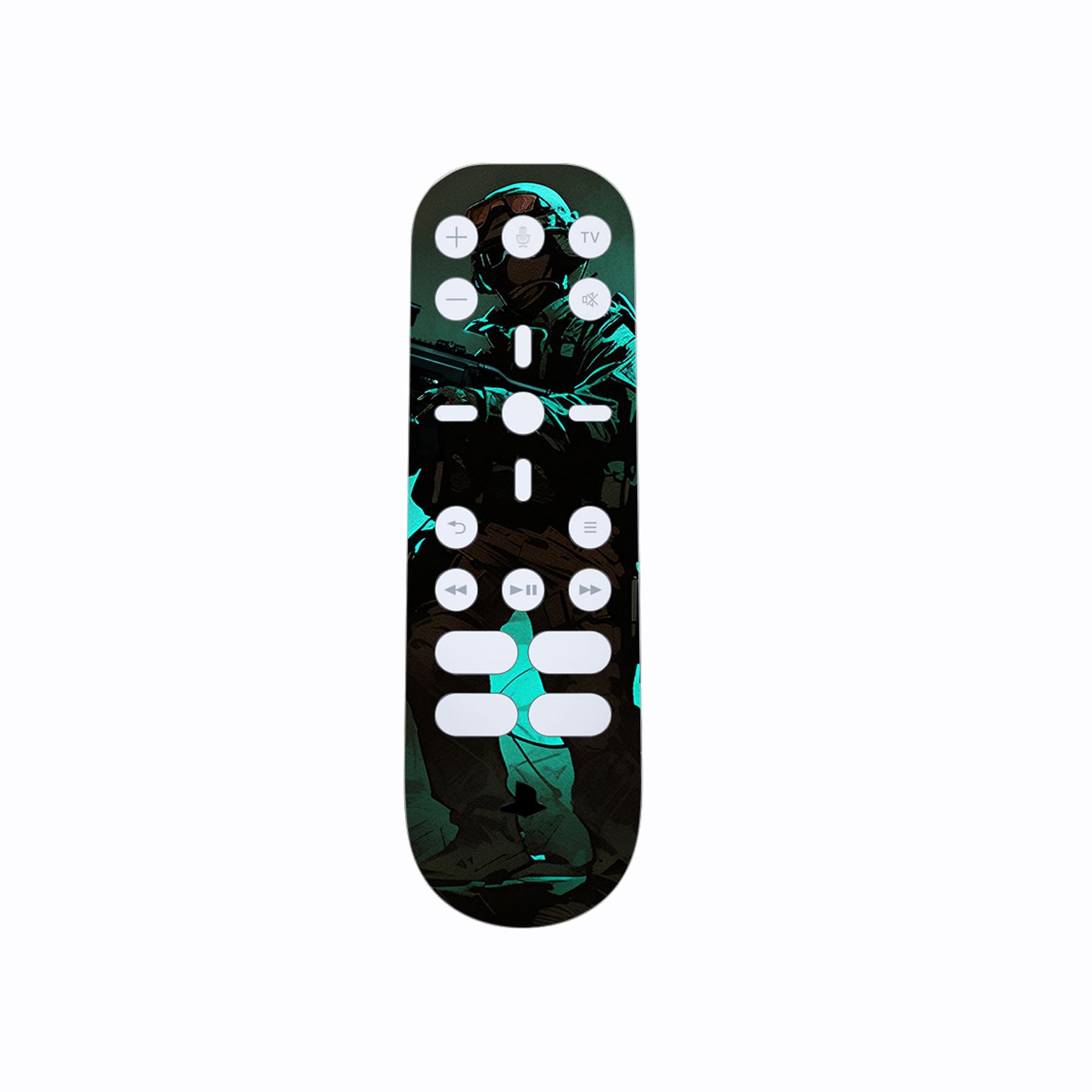 PlayVital Fearlessness Full Set Skin Decal for ps5 Console Digital Edition, Sticker Vinyl Decal Cover for ps5 Controller & Charging Station & Headset & Media Remote