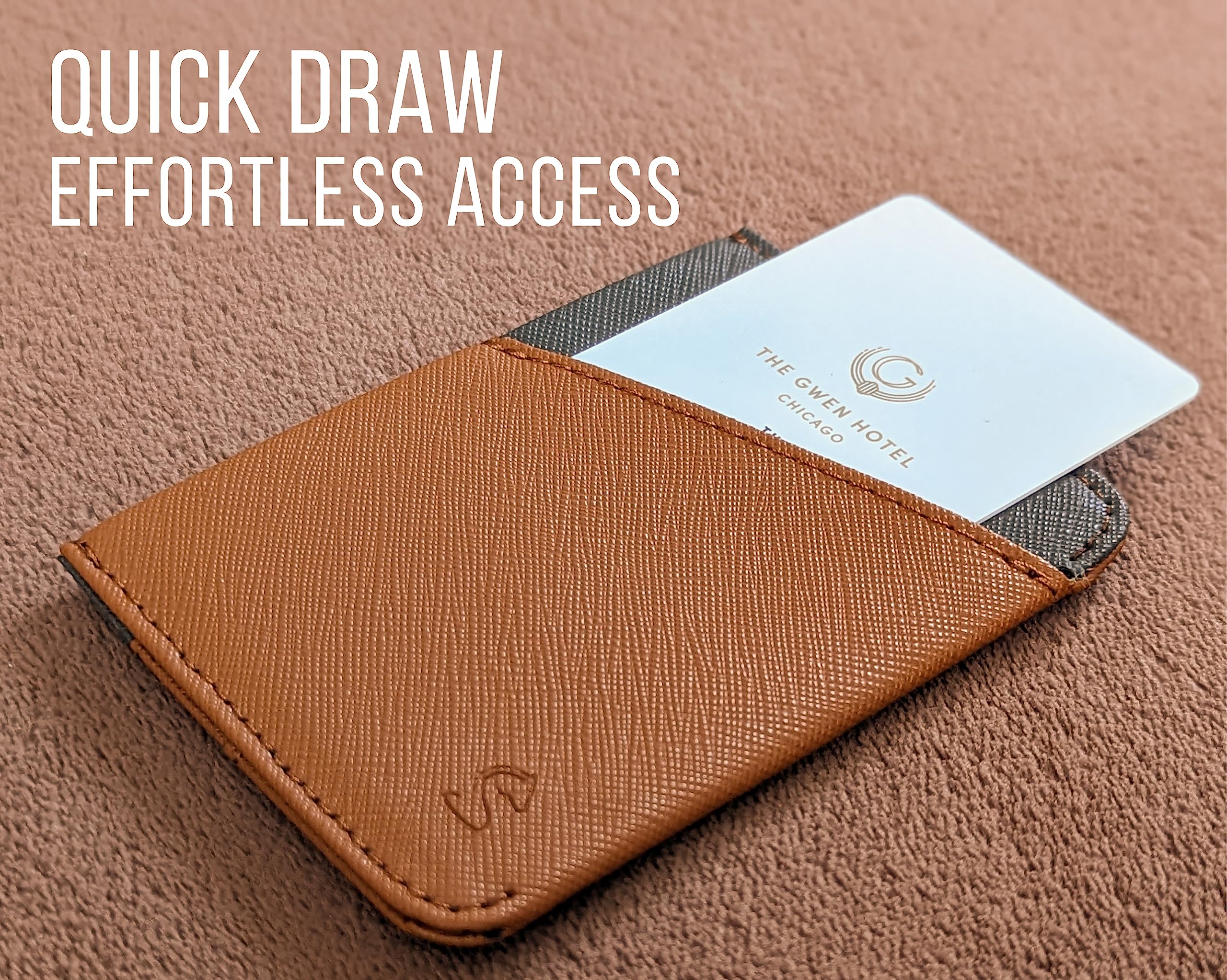 STYLIO Zippered Padfolio Binder (Black) and Slim Leather Wallet (Brown) Bundle. Perfect for Documents, iPad/Tablet, Notepad, Business Cards, IDs and Bills. Great Gift Bundle.