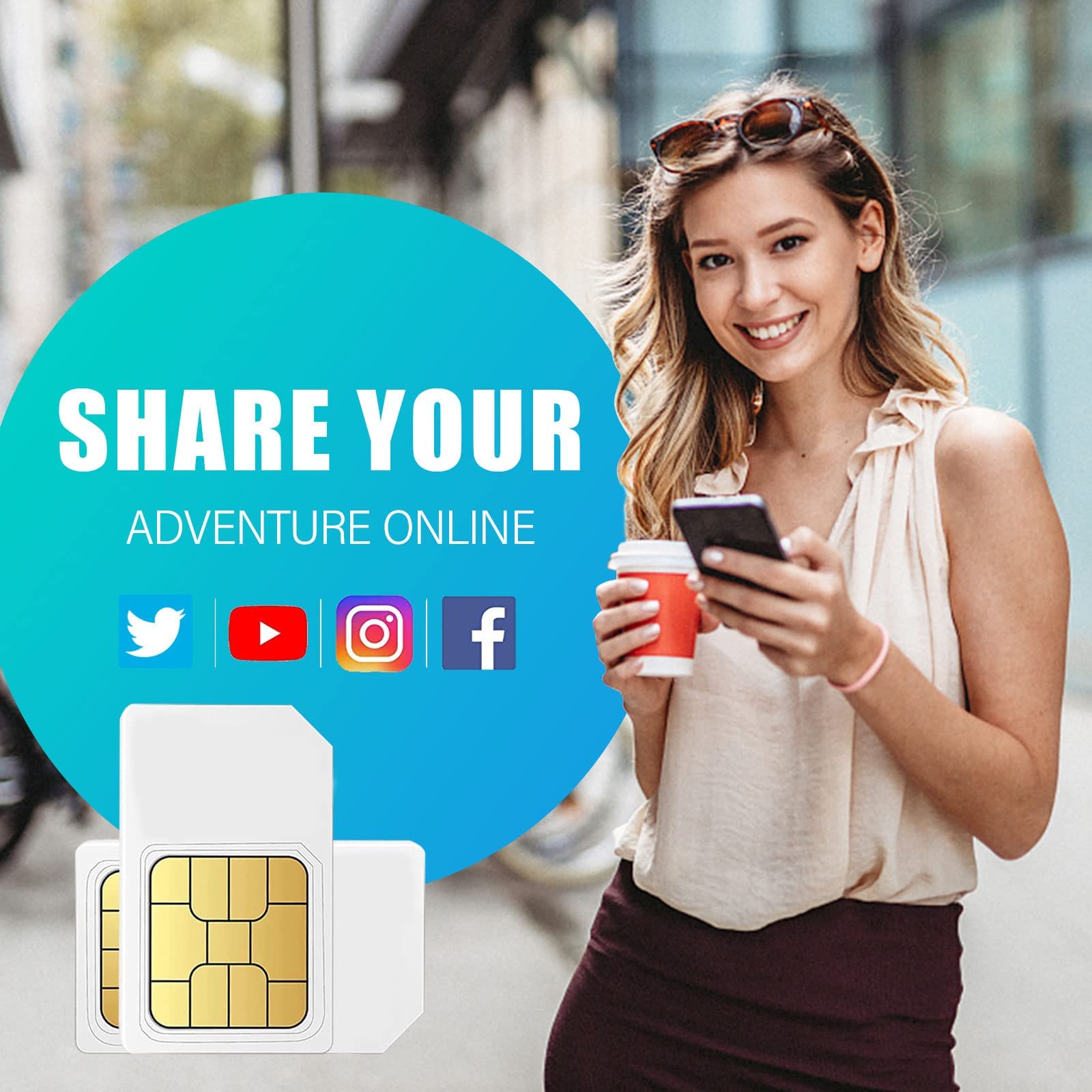 Japan Data ONLY SIM Card 30Days | Unlimited Internet Data For Japan Travelling or Business Trip 2GB High Speed Data Per Day For Your Mobile Phone Network or Other Communication Equipment |KDDI Network