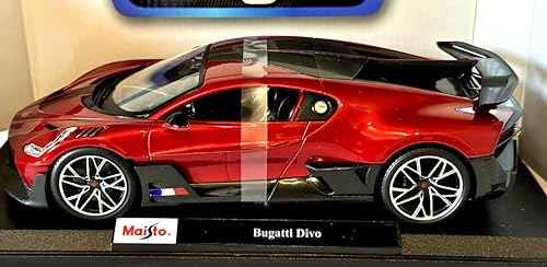 Bugatti Divo 1:18 Special Edition diecast car (red)