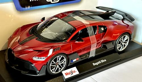 Bugatti Divo 1:18 Special Edition diecast car (red)