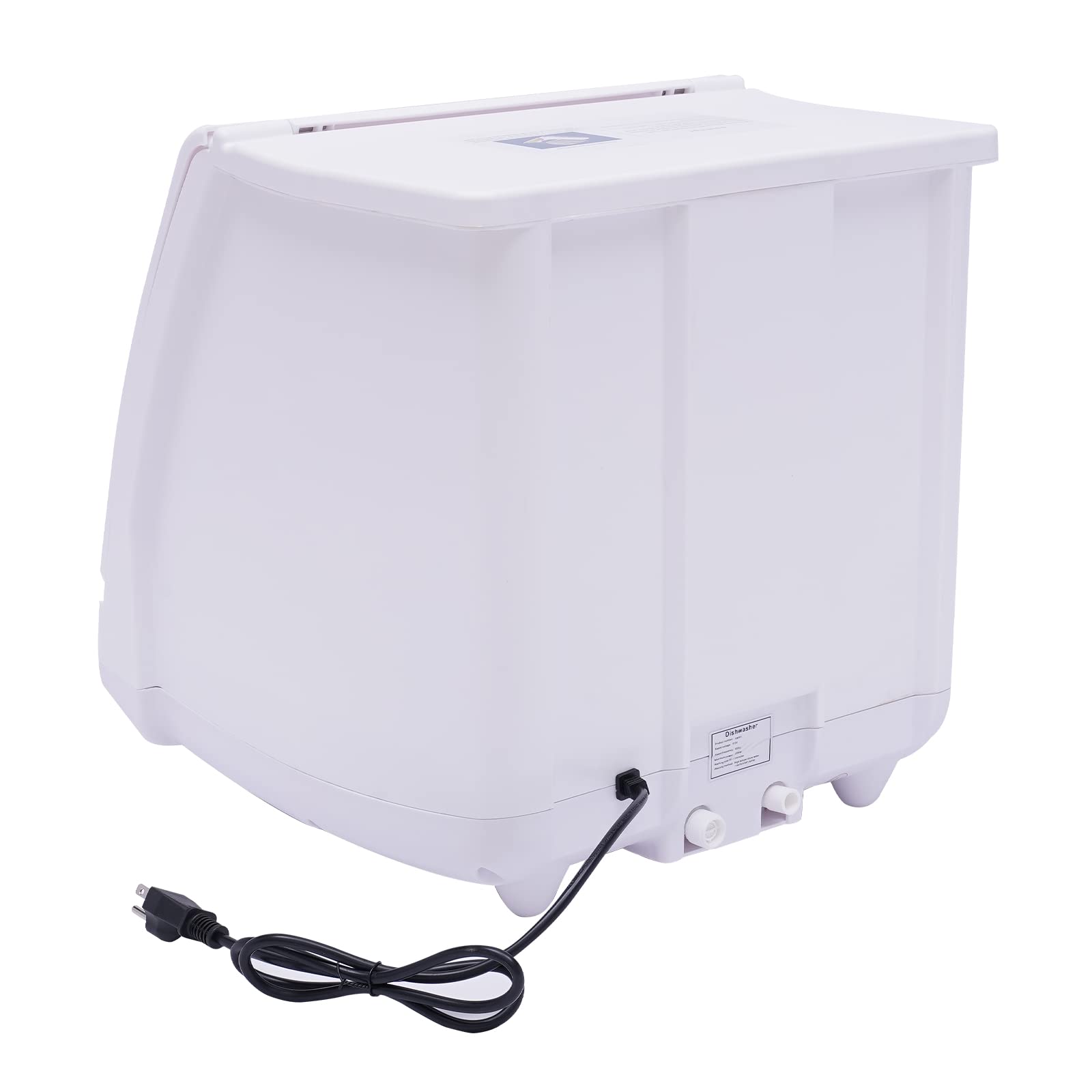 Portable Countertop Dishwasher, Mini Dishwashers with 5 Washing Programs & Air-dry Function, Automatic Deep Heating Cleaning Machine for Small Apartments, Offices, Dorms, Kitchen & RVs
