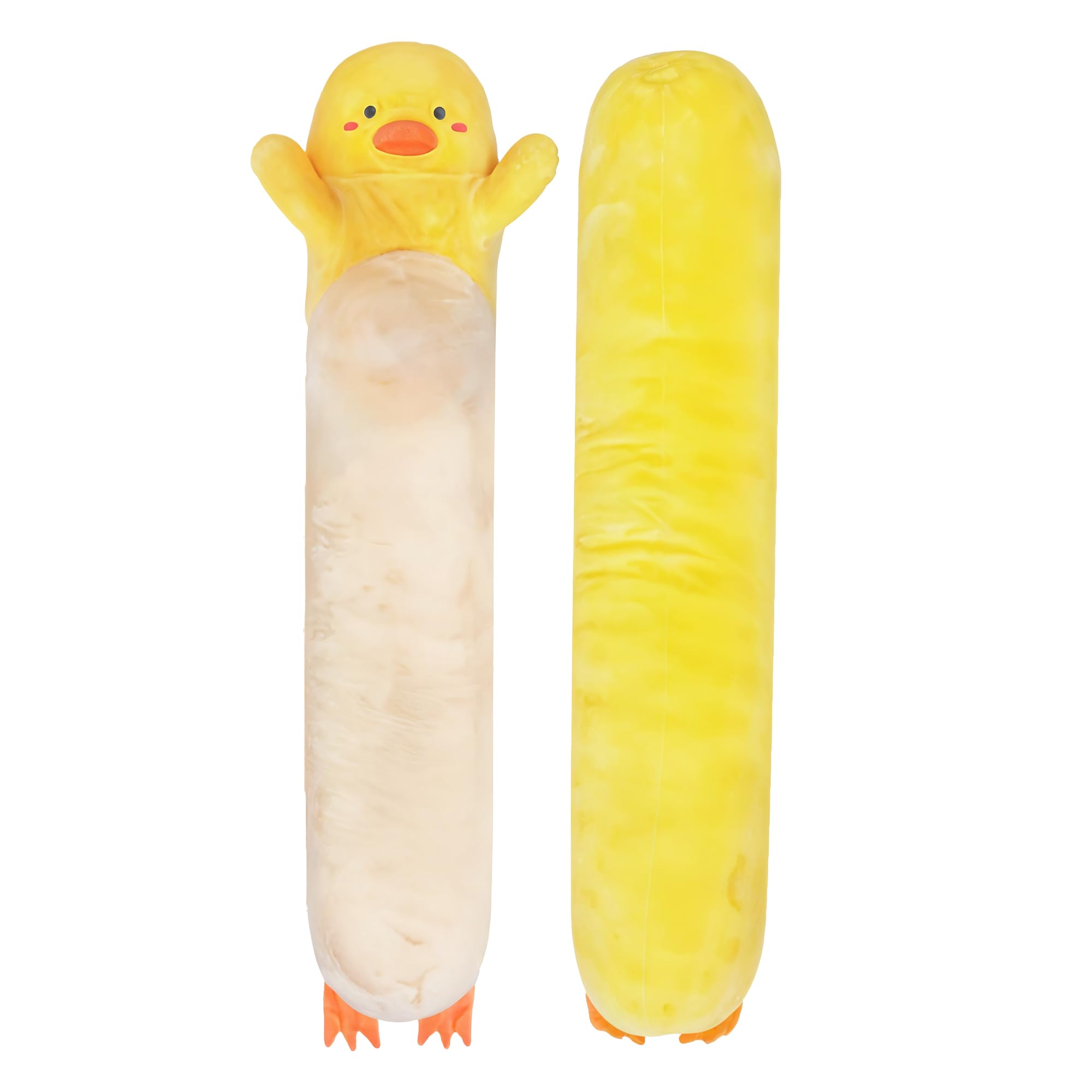 Cuddle Paws Stuffed Animal Duck Body Pillow – Soft Plush Toy & Throw Pillow for Kids, Large (47 Inches), Soft Plushies Stuff Gift for Girls