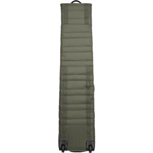 Db Journey Snow Roller Pro Bag - Ski & Snowboard Bag with Wheels, Adjustable Length, Fits Helmet & Skis or Snowboard, Padded, Hook Up System, 127L - Moss Green