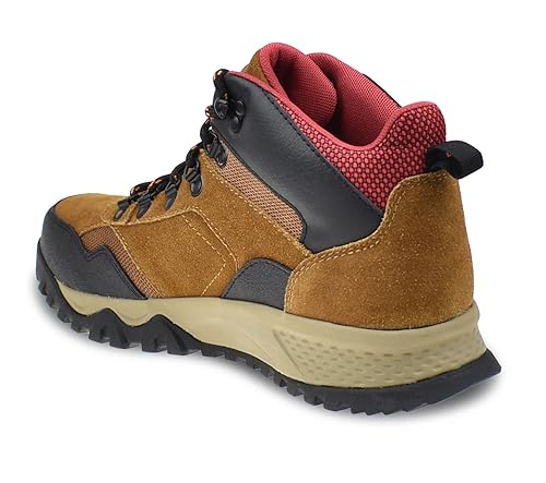 Ozark Trail Men's Redlined Waterproof Mid Hiker Boots (Tan Brown) (6)
