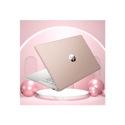 HP 2023 Premium 17.3" HD+ Touchscreen Business Laptop, Intel Core i7-1355U, NVIDIA GeForce MX550, 32GB RAM, 1TB SSD, Webcam, HDMI, Wi-Fi 6, Backlit Keyboard, Fingerprint Reader, Windows 11 Pro, Rose