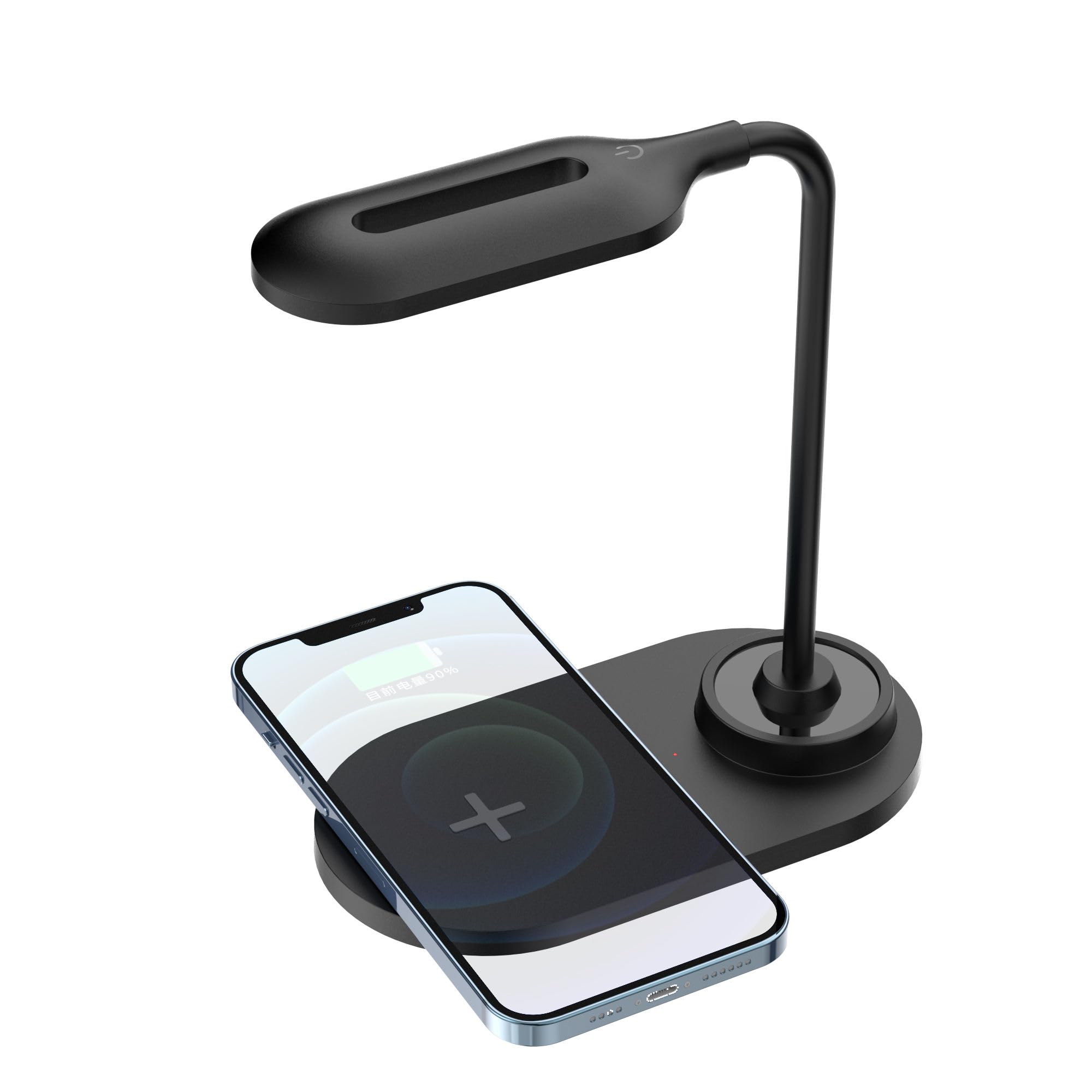 Fancial LED Desk Lamp, Architect Clip-on Desk Lamp for Home Office, 24W Brightest Led Desk Office Lighting - 6 Color Modes and Stepless Dimming Modern Desk Lamp for Monitor Studio Reading