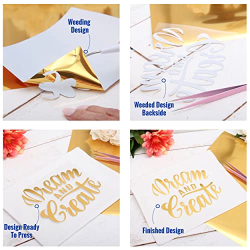 Metallic Foil Snake Pattern Heat Transfer Vinyl Film | Custom Cut Roll 20" Wide by The Yard | Compatible with Venture Explore and Maker, Silhouette Cameo, & Large Format Cutters
