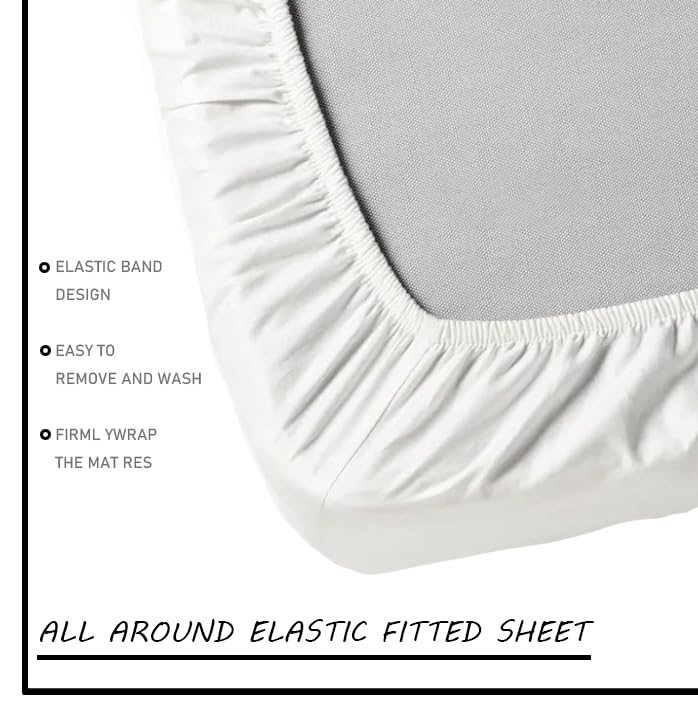 Birch Sheets Full Size, Forest Bed Sheets, Patterned Bedding Sheets & Pillowcases 4 Piece Set - Soft Microfiber Deep Pocket Fitted Sheet & Flat Sheet & 2 Pillow Cases J1-&-61