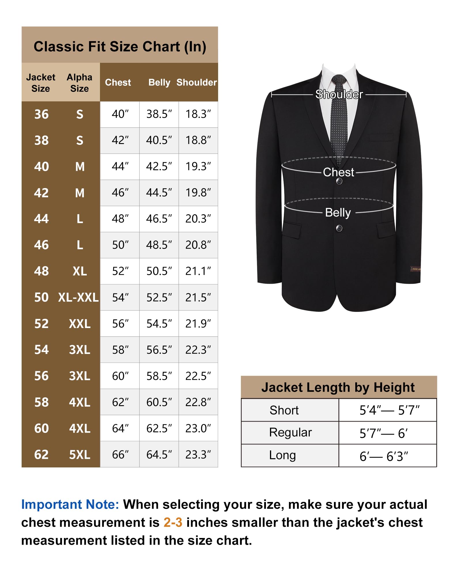 Men's Blazer Classic Fit Sport Coats Stylish 2 Button Single Breasted Stretch Sports Jacket for Business & Daily Black