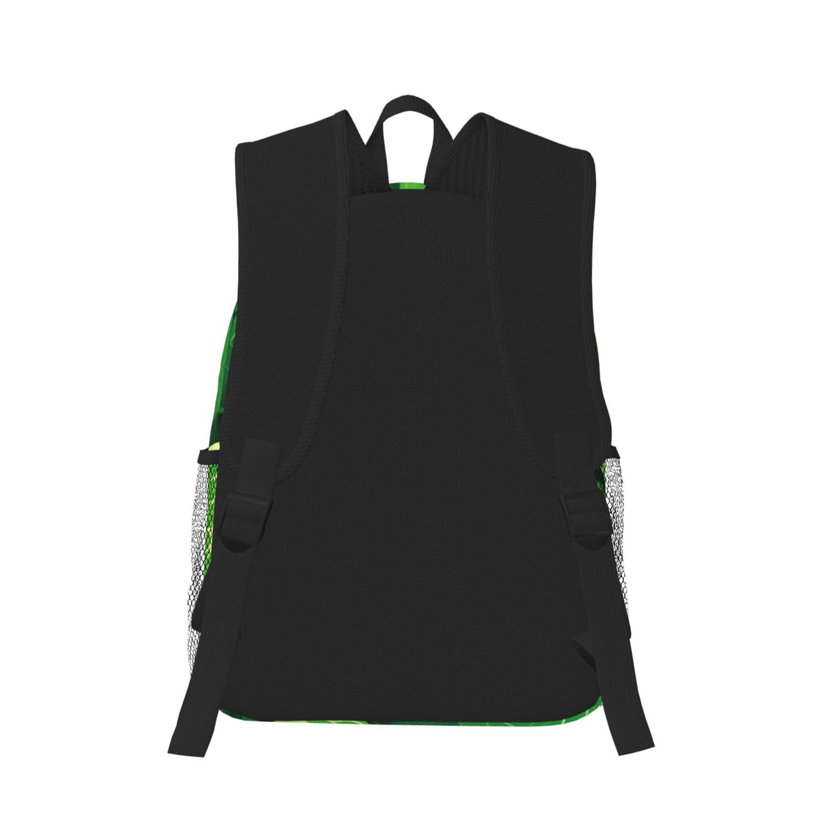 SSIMOO St Patricks Day Leaves Fashion Leisure Backpack,Large Capacity,Ssuitable Fortravel And Outdoor Activities