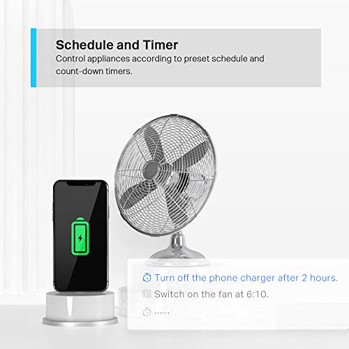 TP-Link Tapo Smart Plug Mini, Smart Home Wifi Outlet Works with Alexa Echo & Google Home, No Hub Required, Remote Control Your Home Appliances from Anywhere, New Tapo APP Needed (P100)