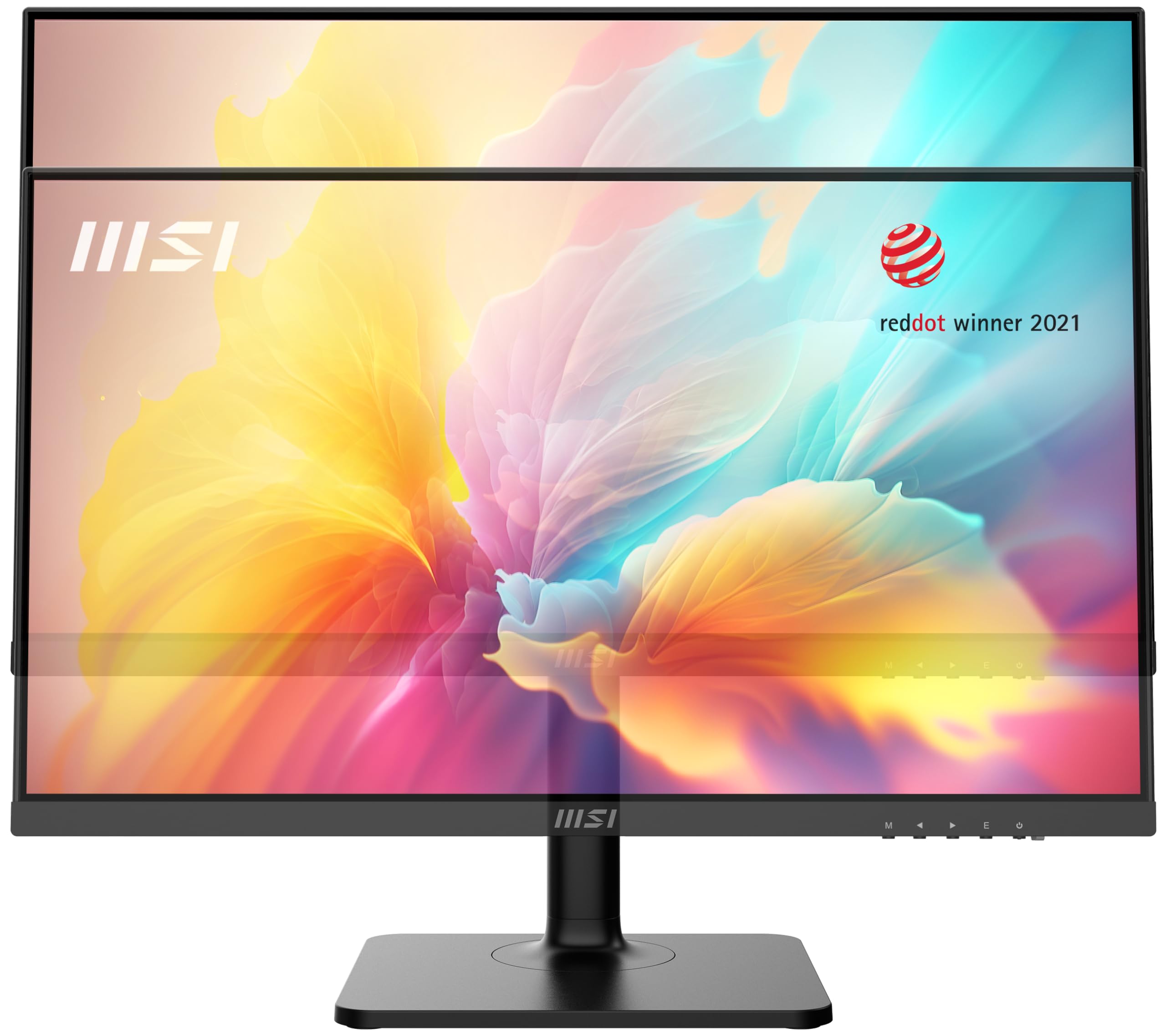 MSI Modern MD2412P, 24", 1920 x 1080 (FHD) IPS, FreeSync, HDR Ready, 100Hz, TUV Certified Eyesight Protection, 1ms, VGA, HDMI,Black