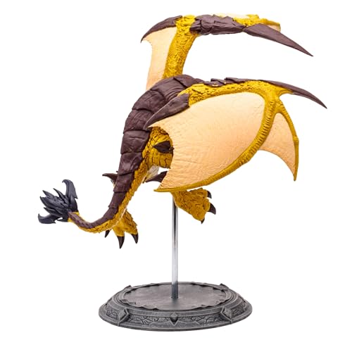 WORLD OF WARCRAFT McFarlane Toys Bronze Proto-Drake and Blue Highland Drake 2pk 1:12 Scale Posed Figures, Gold Label, Amazon Exclusive